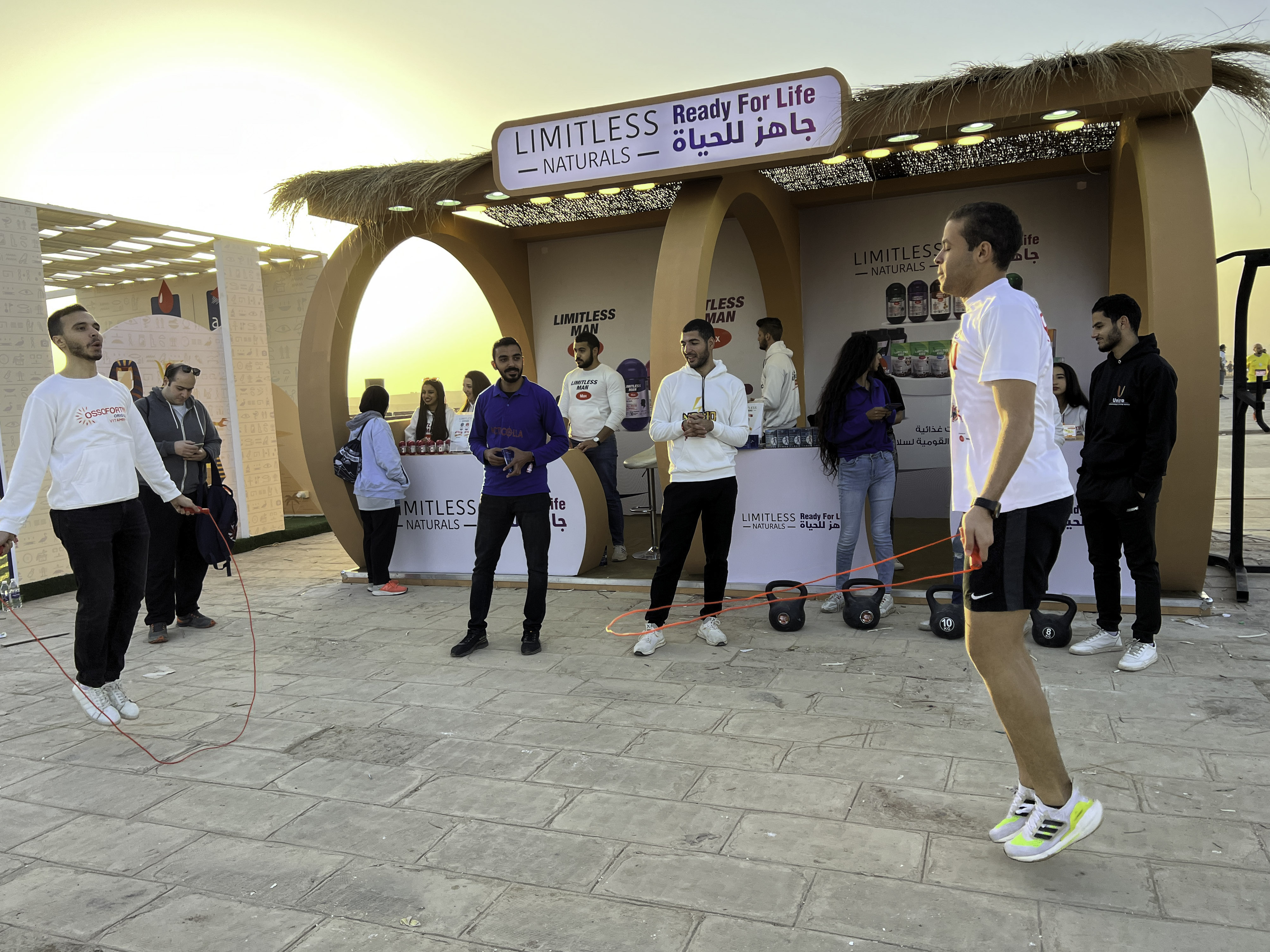 Pyramids Marathon Activation