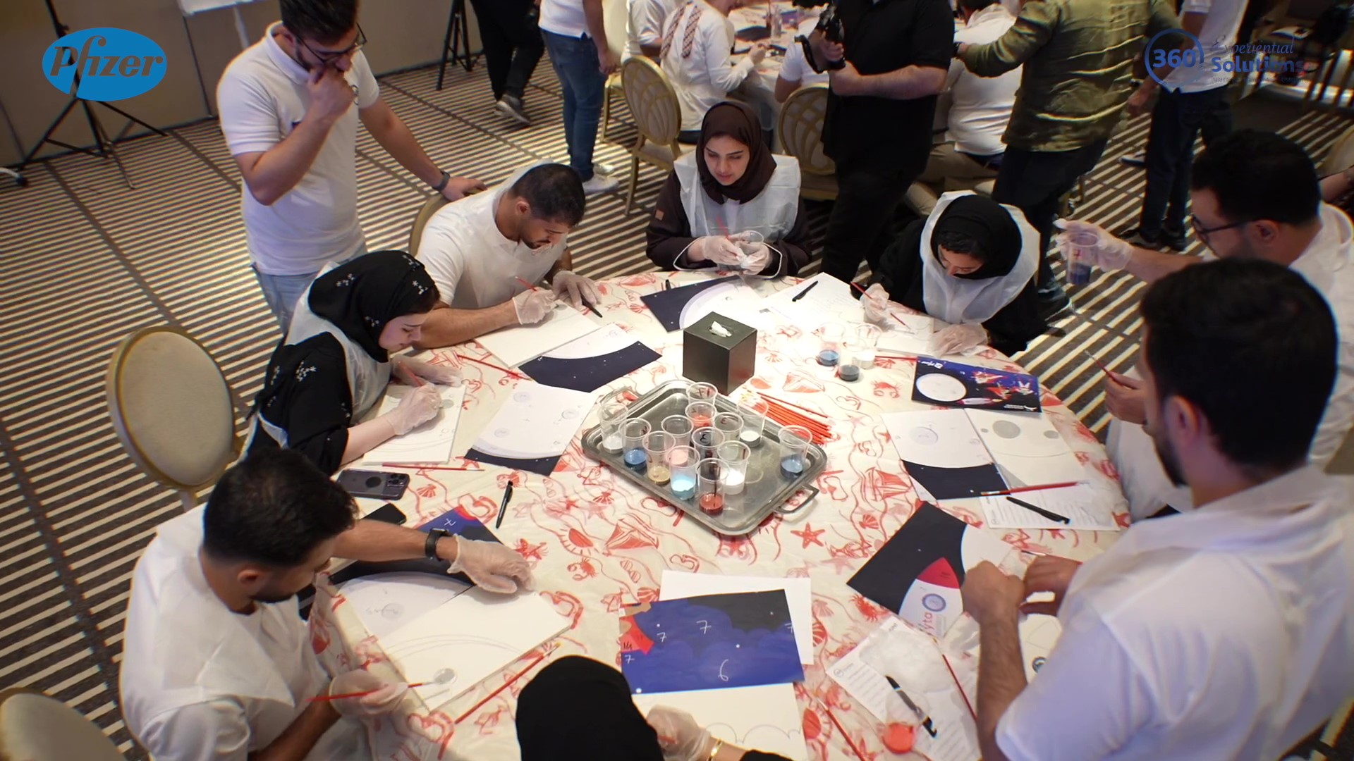 The Big Painting team building event organized by 360 Training ...