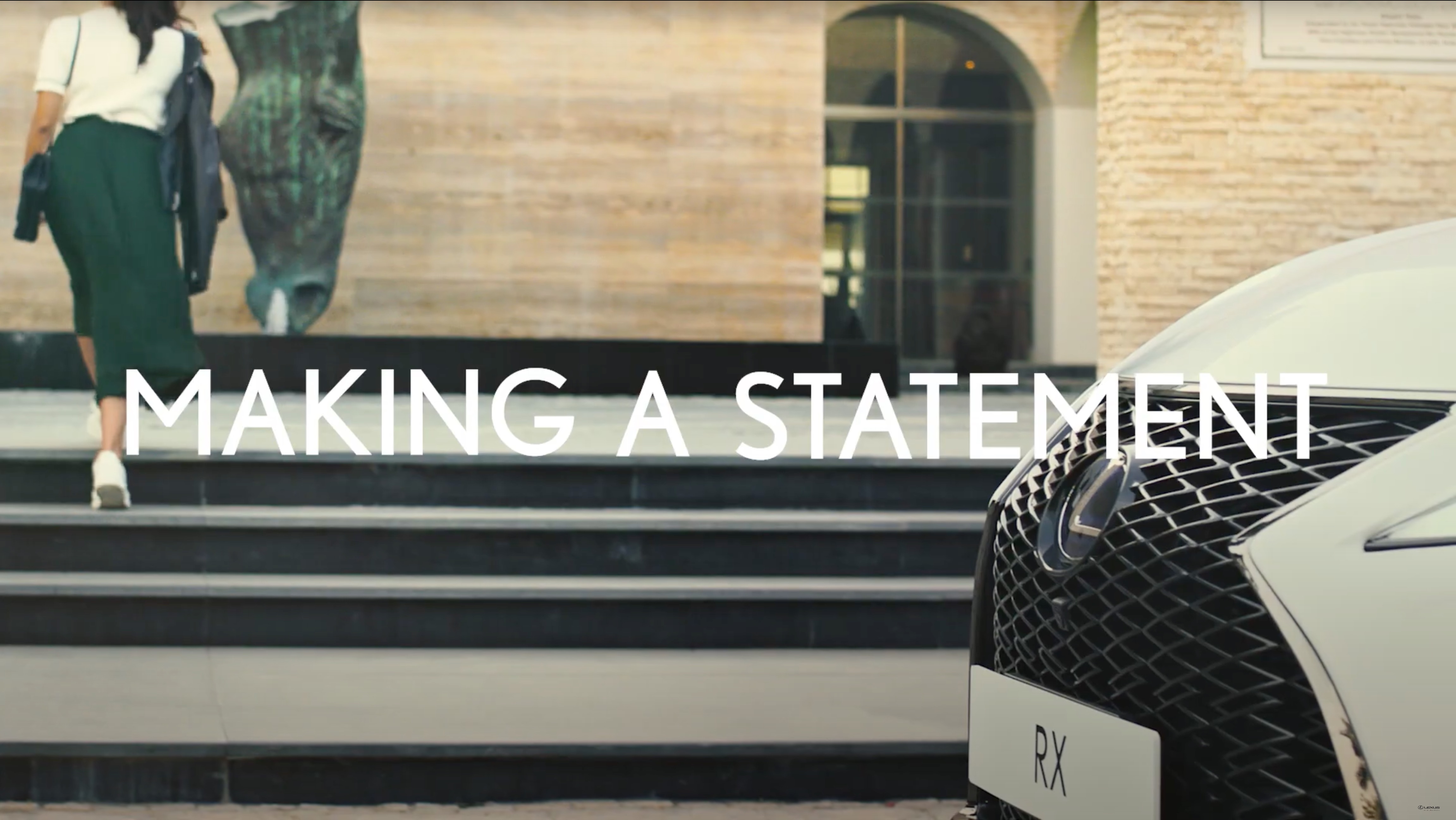 Lexus RX 2020 cinema and social media advertisement.