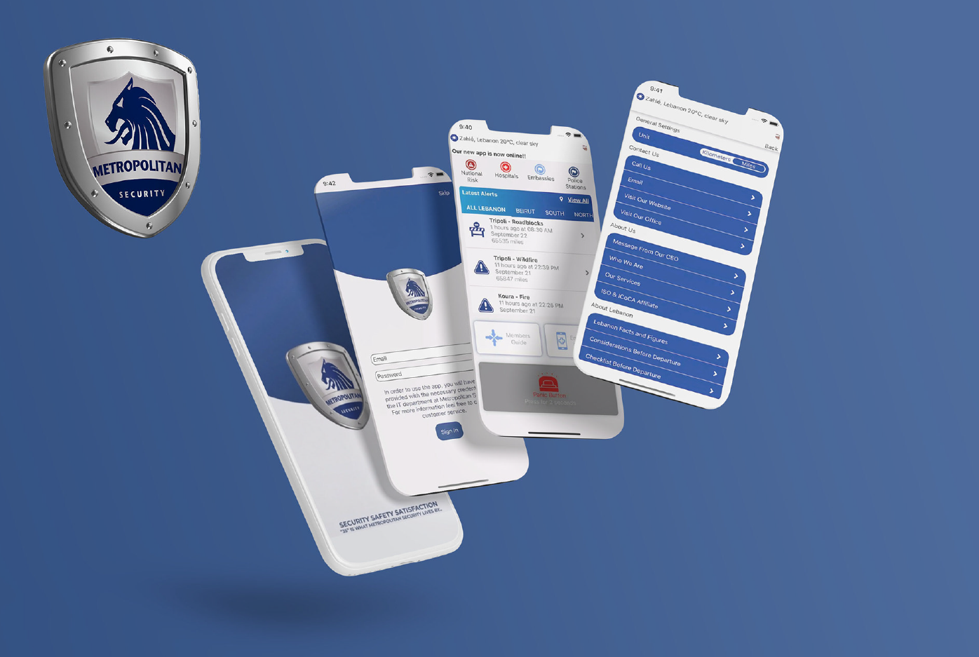 Metropolitan Security - Mobile App